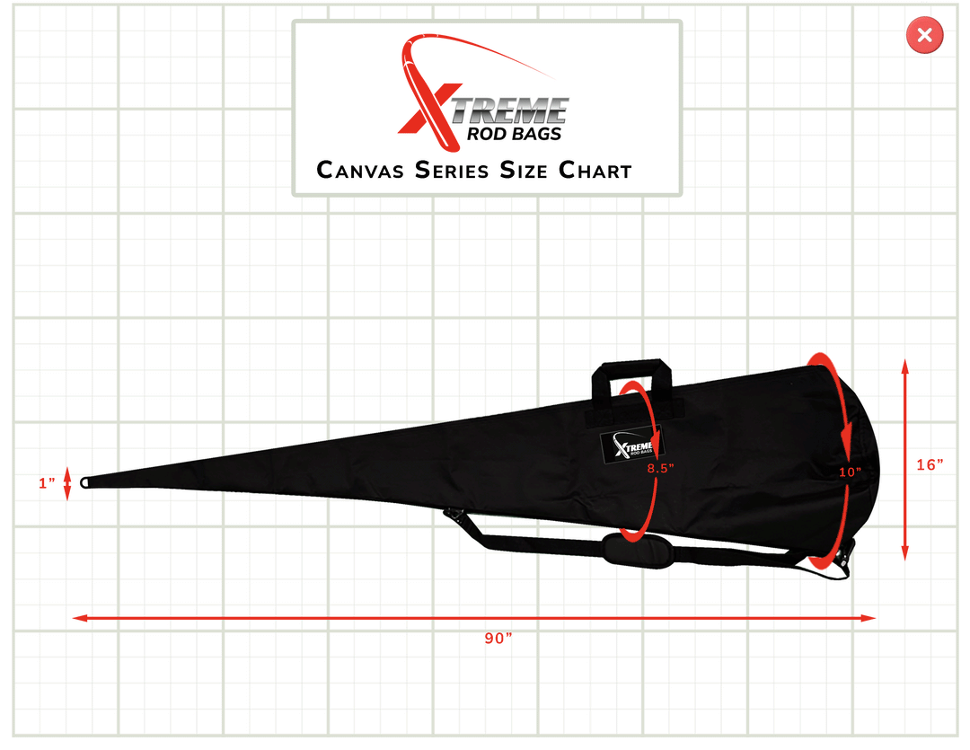 Canvas Series Rod & Reel Bag – xTreme Rod Bags